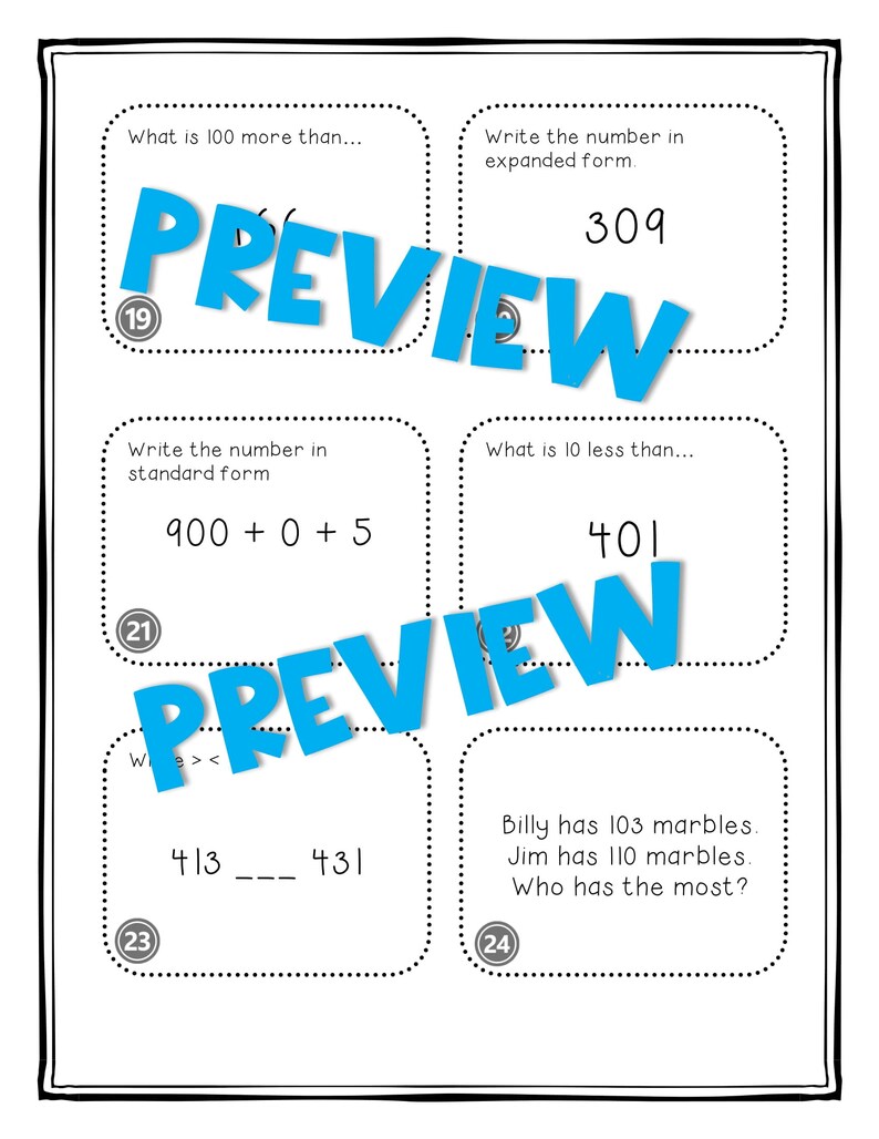 Place Value Games, Second Grade, Ones, Tens, Hundreds, Expanded Form ...