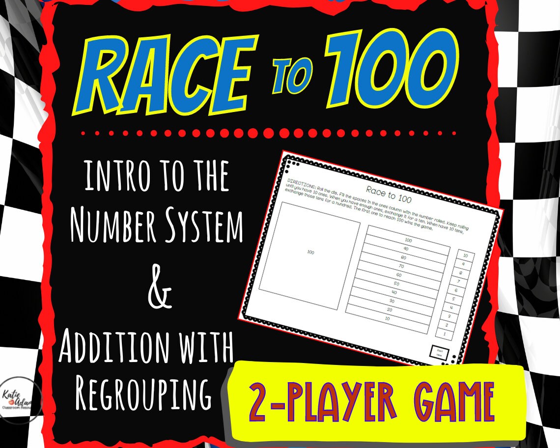 Math Race To 100