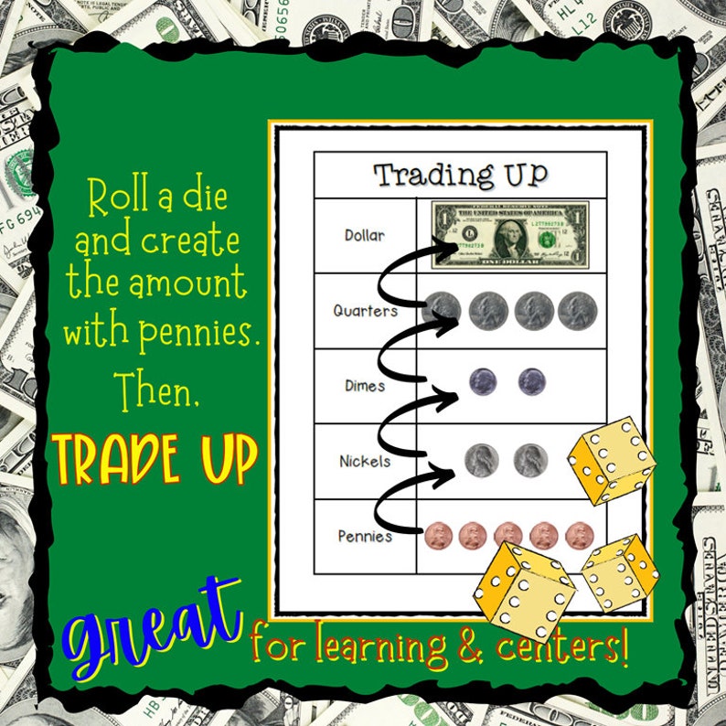 Counting Money, Equivalent Values Game, Identify Coins, Homeschool ...