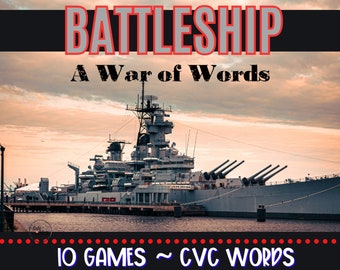 Battleship Game Printable - Etsy