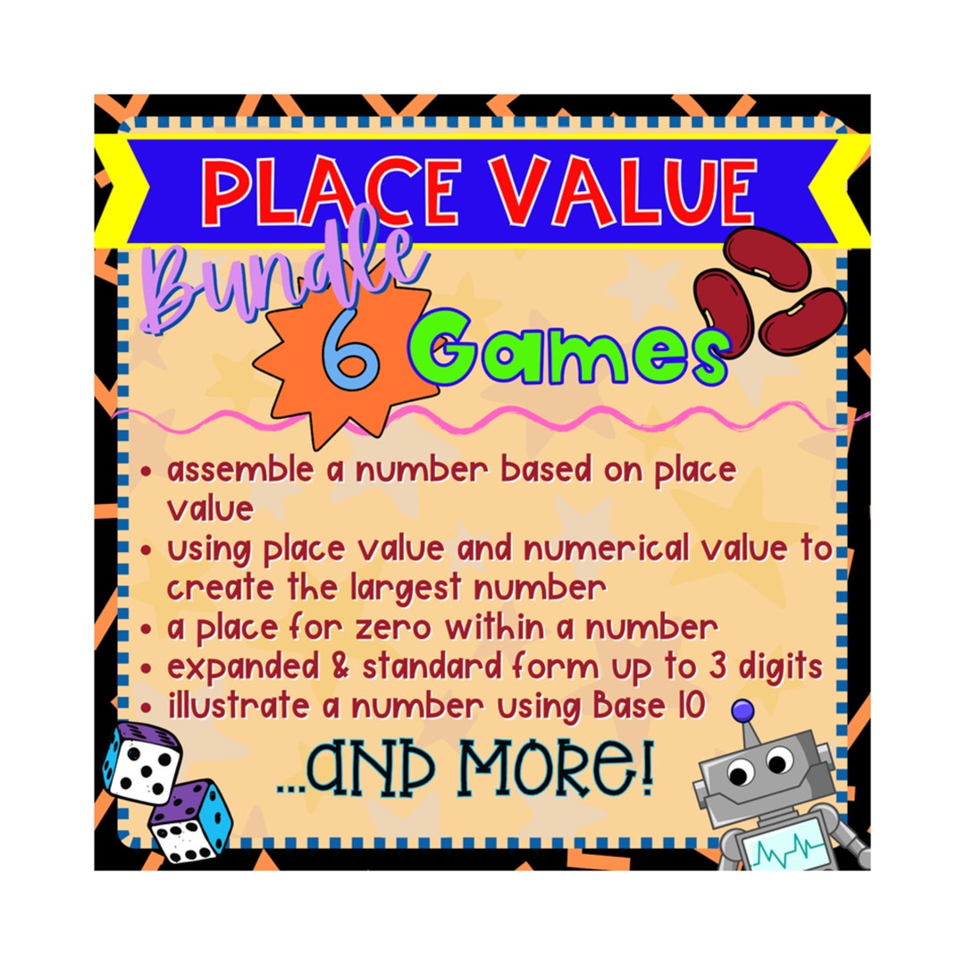 Place Value Games, Second Grade, Ones, Tens, Hundreds, Expanded Form ...