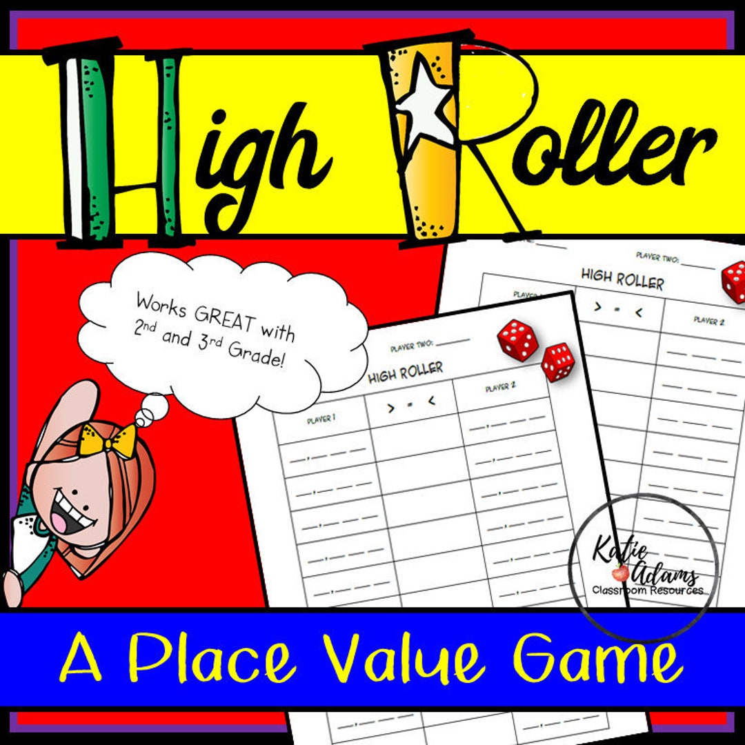 Place Value, Tens, Ones, Hundreds, Thousands, Place Value Game ...