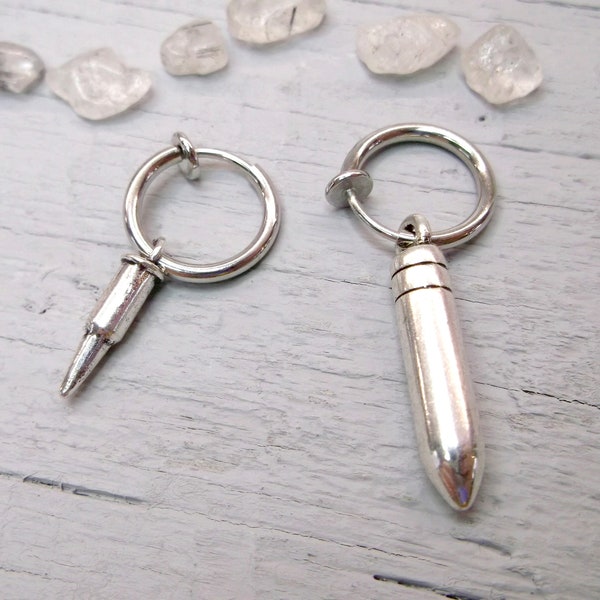 Bullet Earrings - Etsy