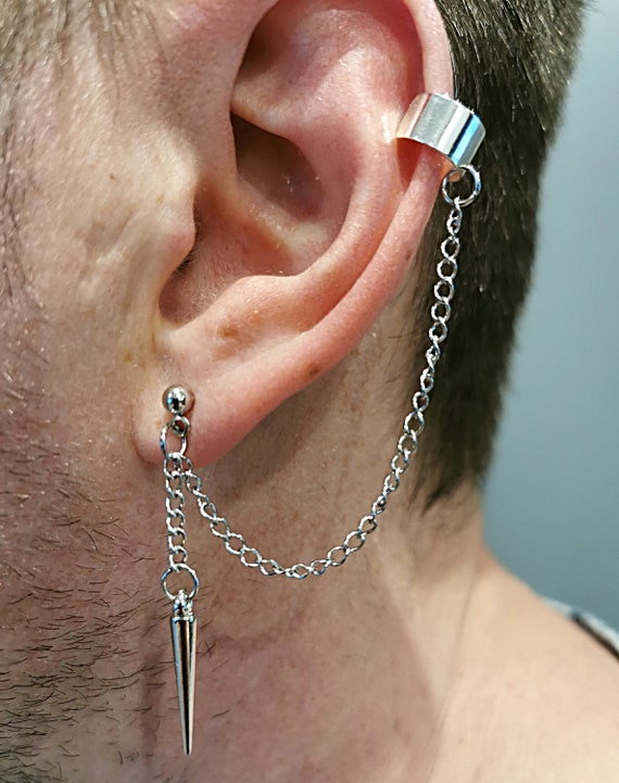 Spike earrings for guys store