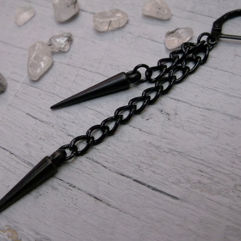 Goth Earrings - Etsy