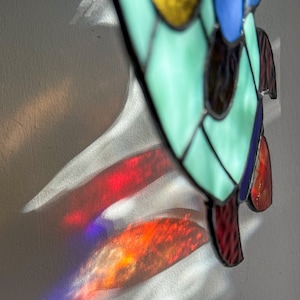 Spaceman Spaceship Astronaut Pattern Suncatcher Galaxy Funny Gift ...