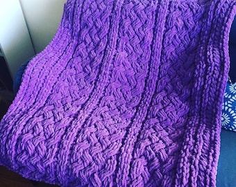 Finger Loop Blanket | Etsy