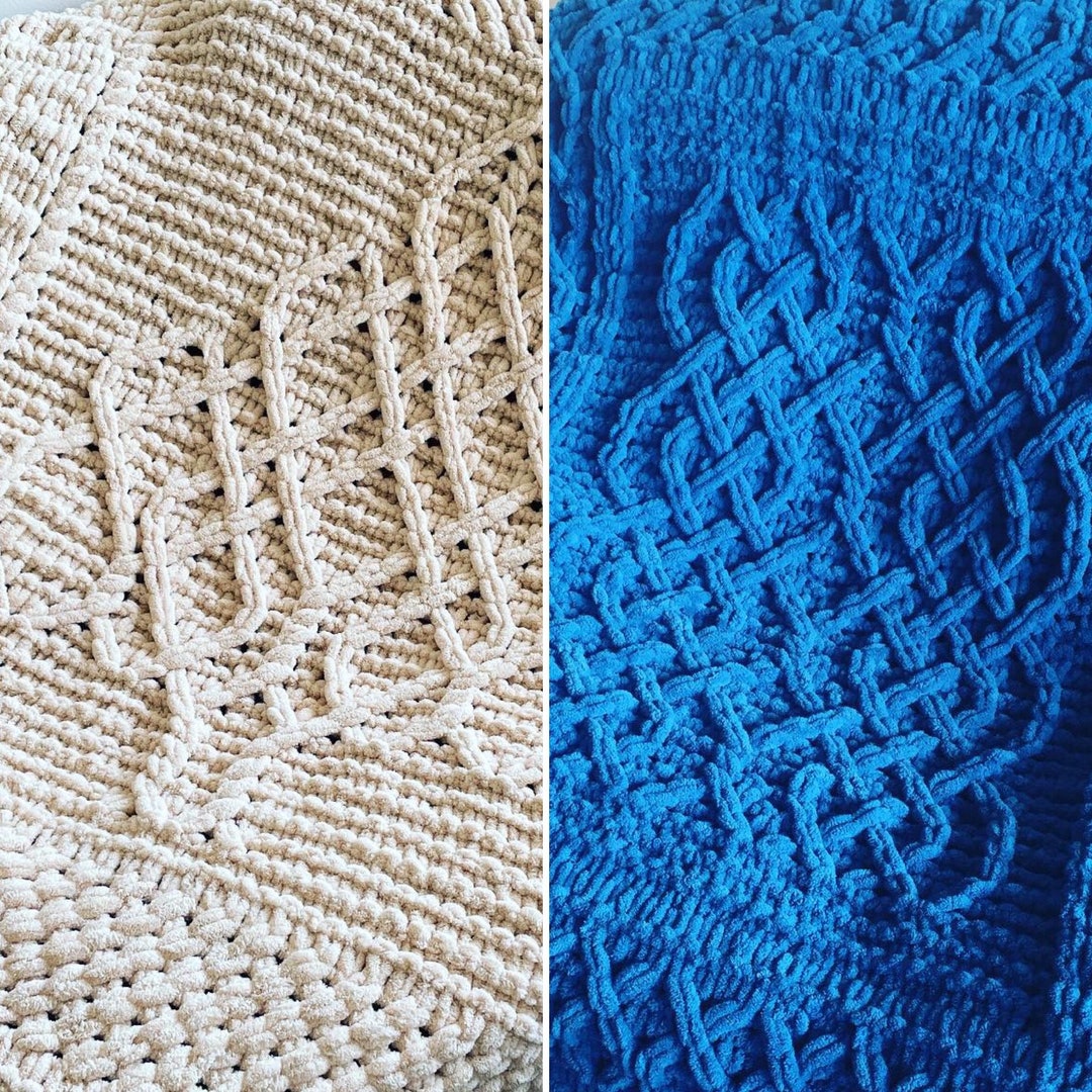 PATTERN BUNDLE: Celtic Romance Blankets - Loop Yarn Finger Knitting ...
