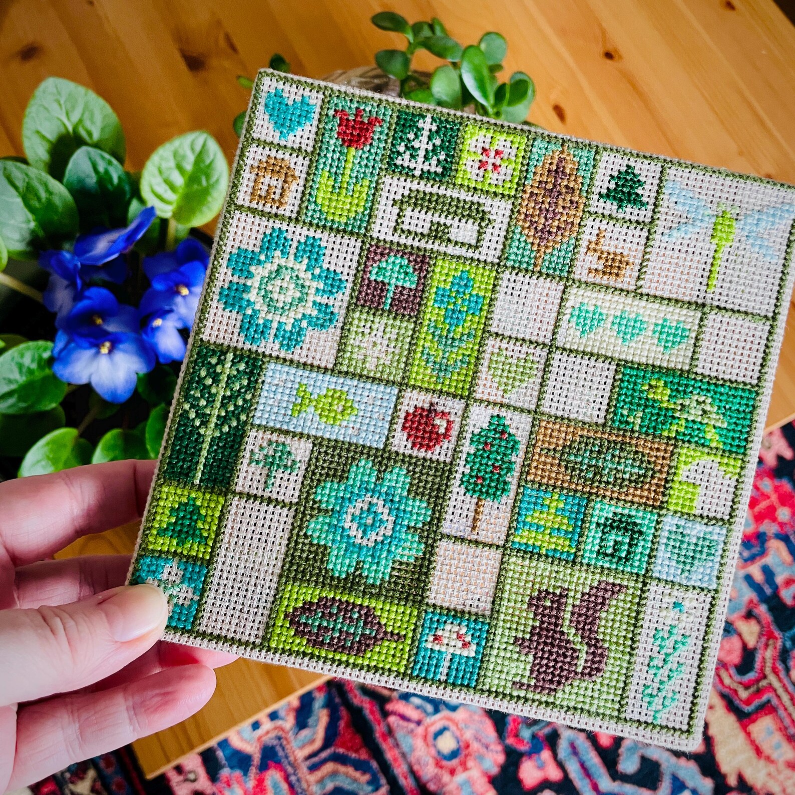 PATTERN: Woodland Creatures - Counted Cross-stitch (PDF Download) - Etsy