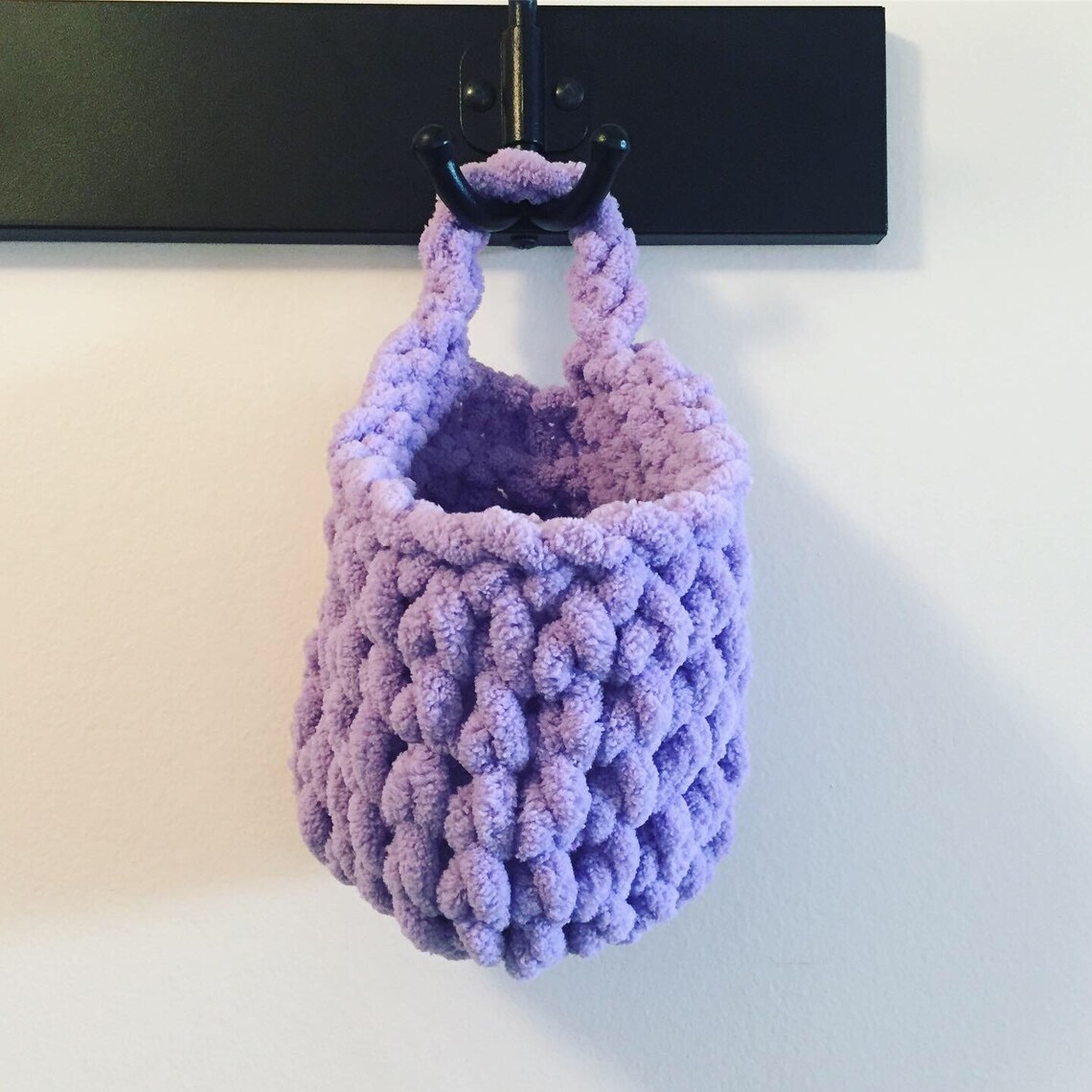 PATTERN: Hanging Basket - Loop Yarn Finger Knitting (PDF Download) - Etsy