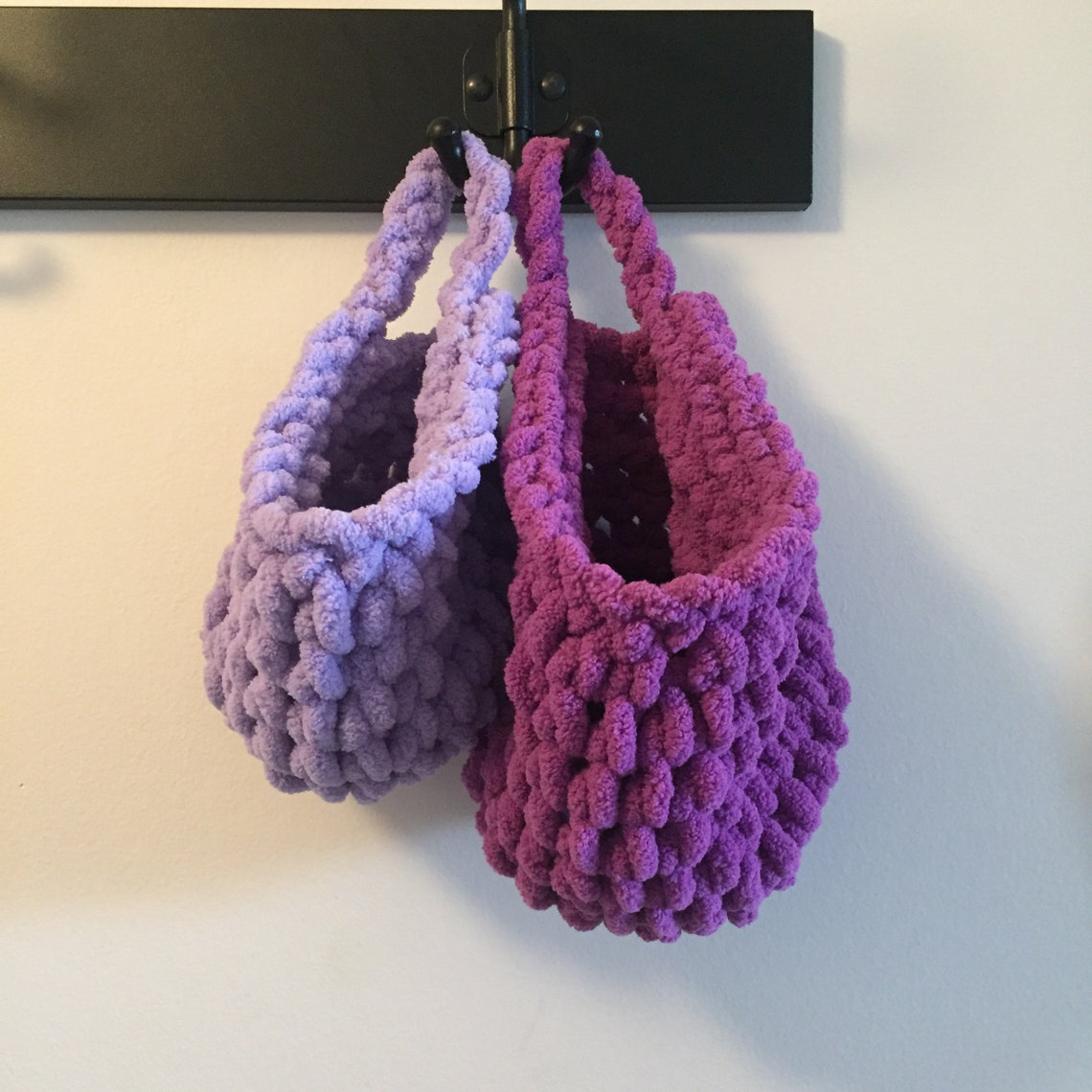 PATTERN: Hanging Basket - Loop Yarn Finger Knitting (PDF Download) - Etsy