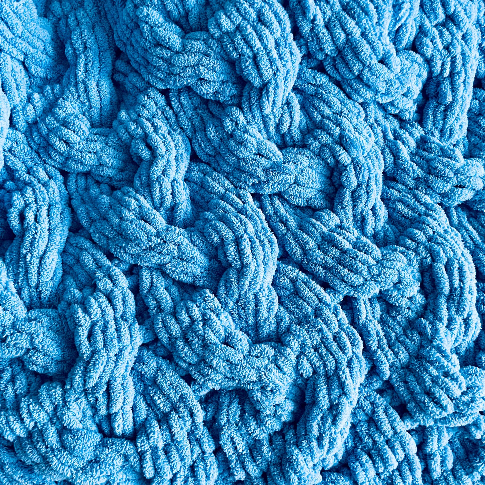 PATTERN: Slip and Slide Cable Blanket - Loop Yarn Finger Knitting (PDF ...