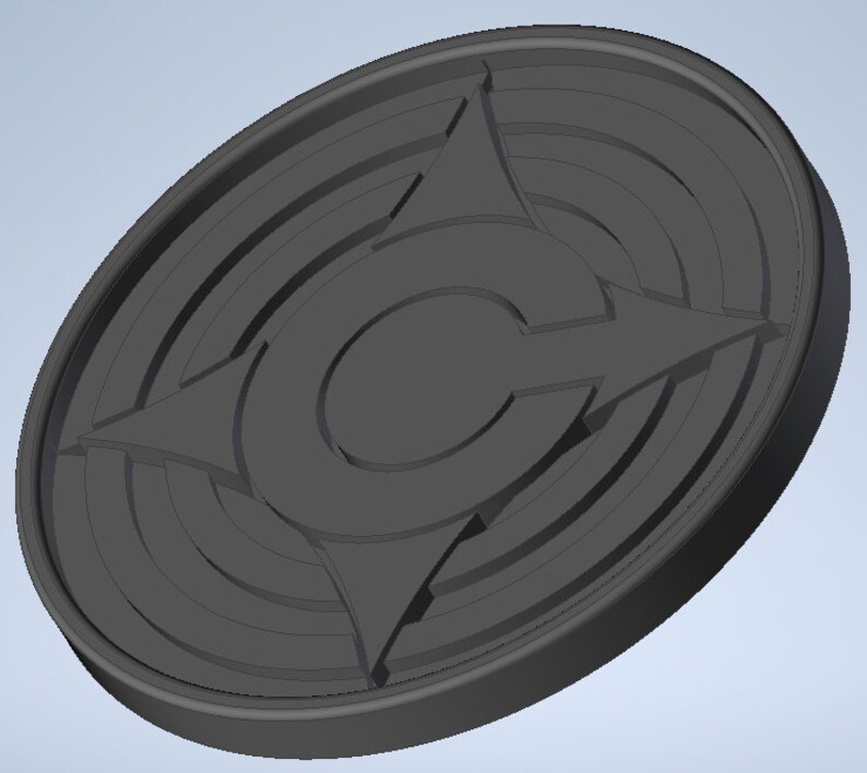 Custom Designed 3D Printed Coasters pair - Etsy