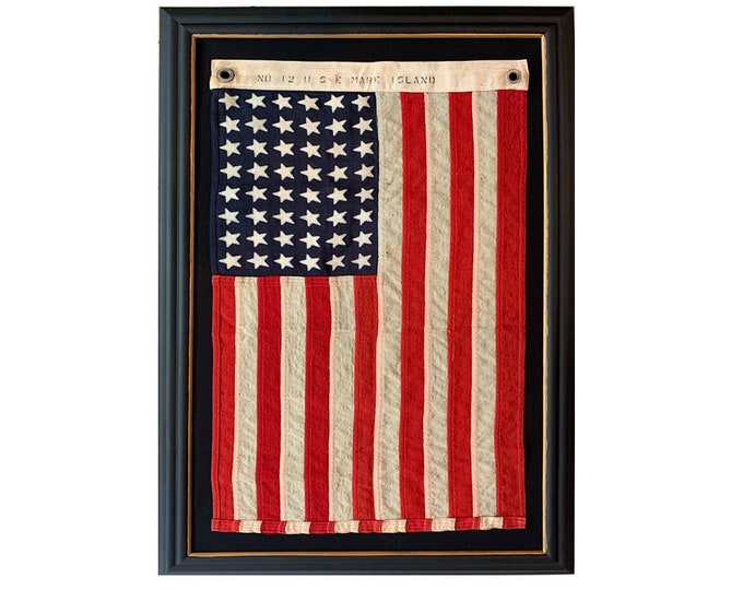 World War II 48 Star Ensign PT Boat Flag 1944 Ca. Mare Island - Etsy
