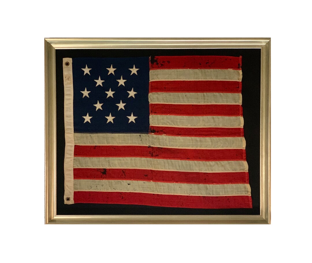 13 STAR FLAG Circa 1895-1920’s - Etsy