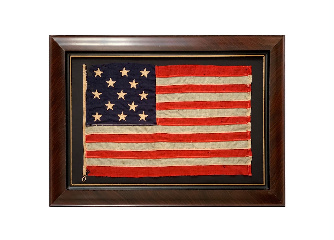 13 Star American Flag - Centennial 1876-1890 - Etsy