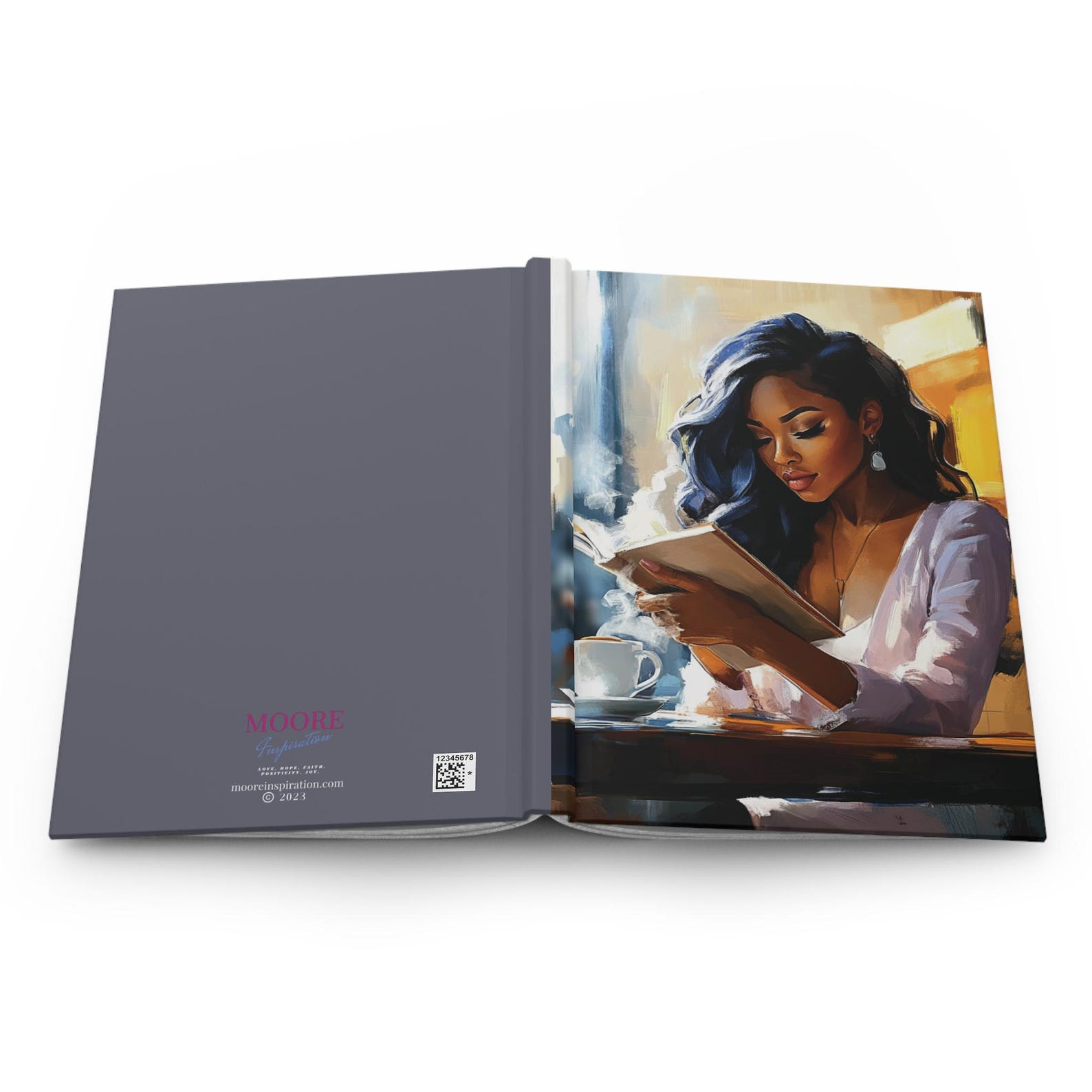 Soulful Sips & Reflection Series Hardcover Matte Journal V3 (5.75" X 8 ...