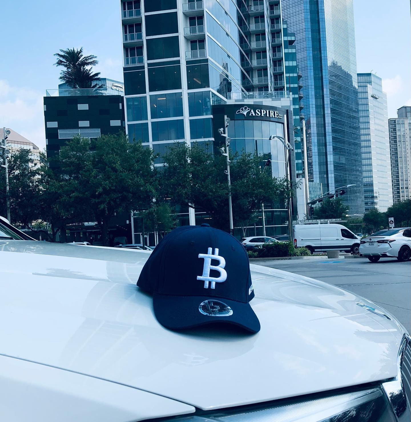 Navy Designer Bitcoin Hat With 3D Puff for BTC Lovers - Etsy
