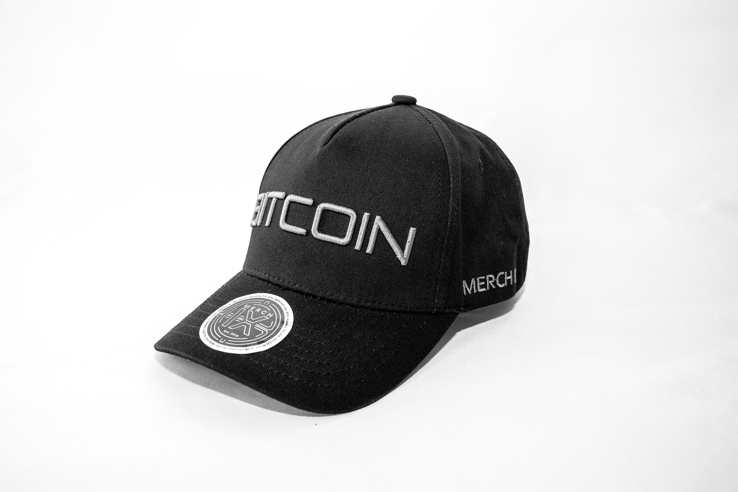 Black Designer Bitcoin Hat With 3D Puff Name for BTC - Etsy UK