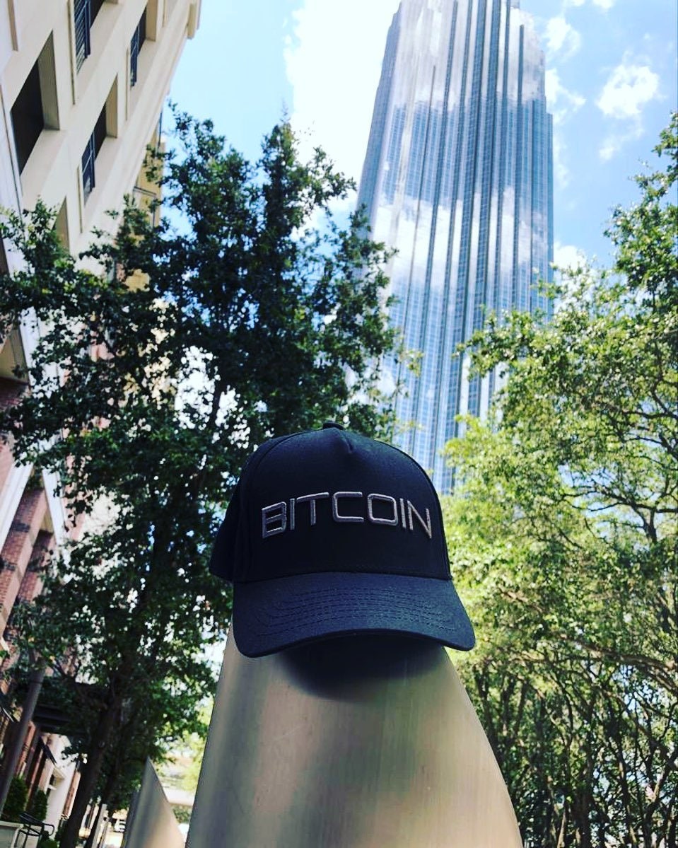 Black Designer Bitcoin Hat With 3D Puff Name for BTC - Etsy UK