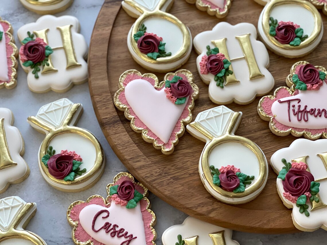 Wedding Shower Cookies / Wedding Shower / Sugar Cookies - Etsy