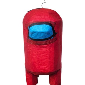 Red Sus Monster Piñata for Birthday Parties - Etsy