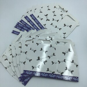 12 Cow Print Boxes With Handle , Goodie Boxes, Candy Boxes , Cowboy ...