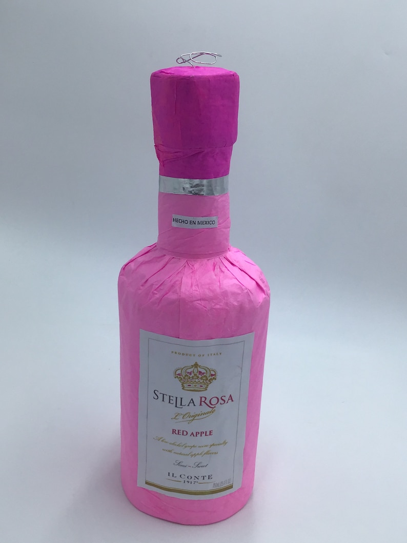 Mini Pink Alcohol Piñata Bottle for Parties - Etsy