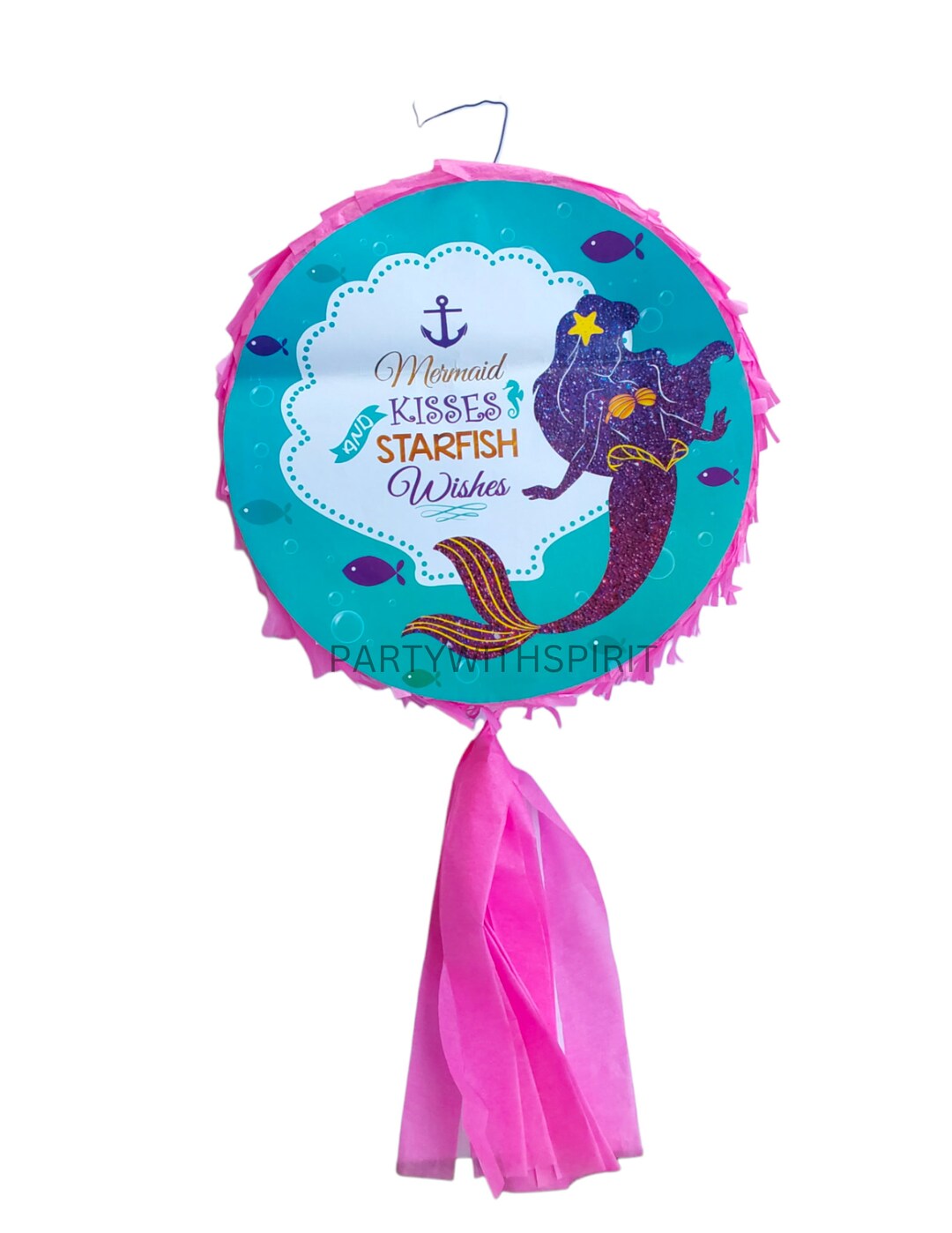 Mermaid Theme Piñata, Under the Sea , Mermaid - Etsy