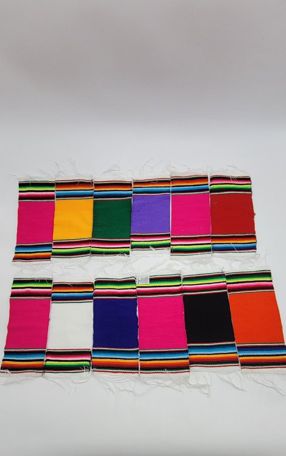 Mini Serape Mexican Serape Fiesta Sarape Cinco De Mayo - Etsy