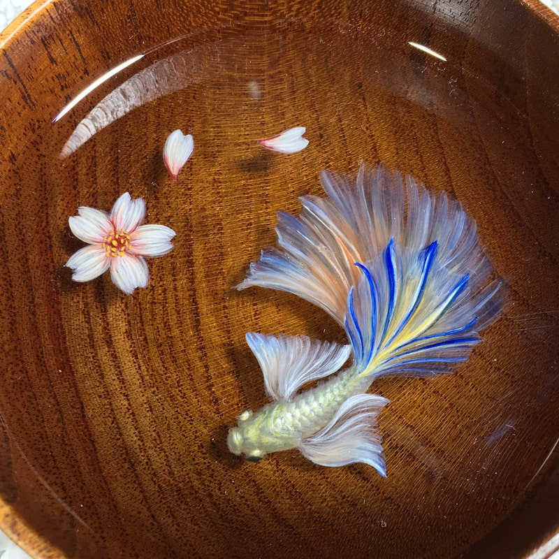 Painted Fish - Etsy