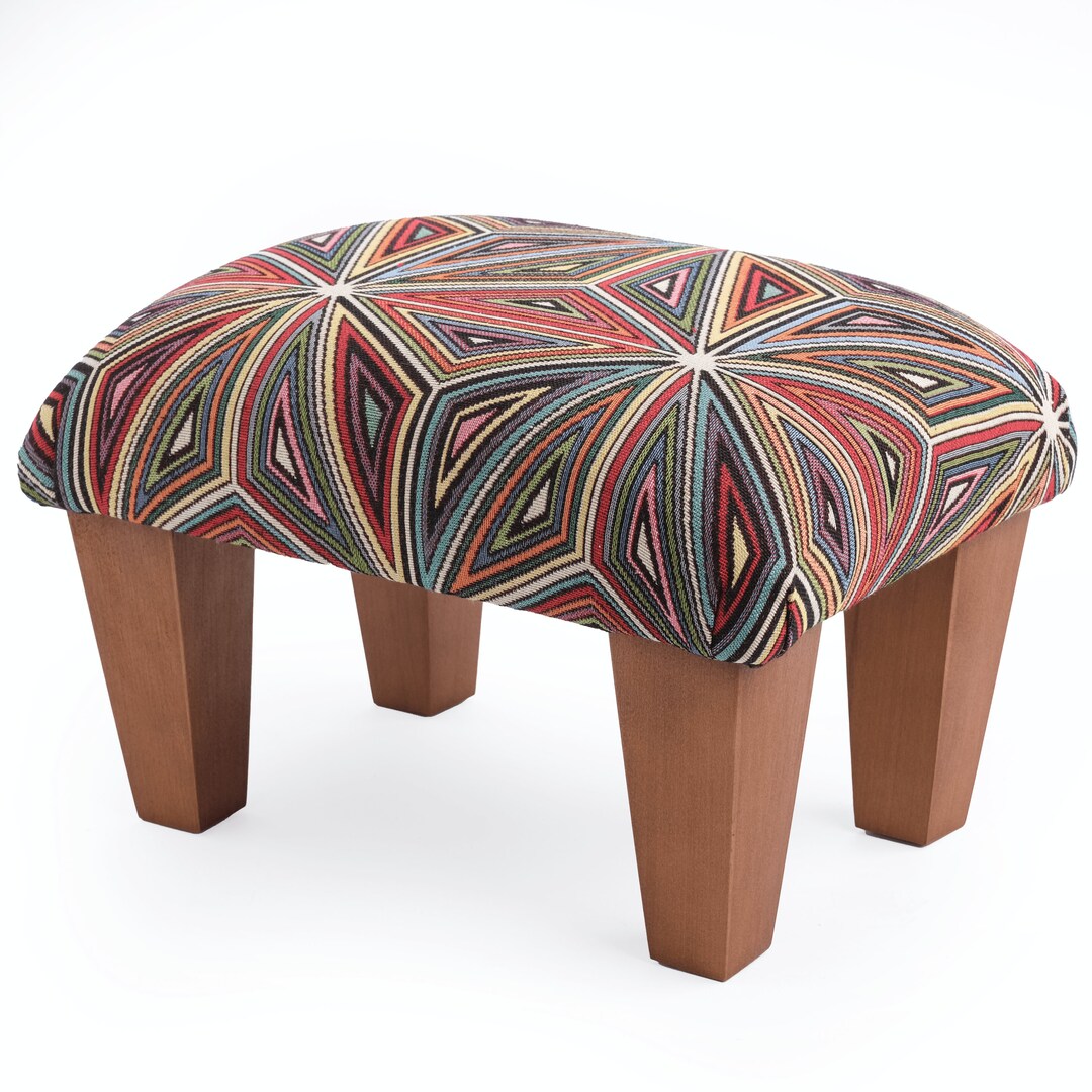Footstool With Wooden or Plastic Legs Poufs for Children - Etsy