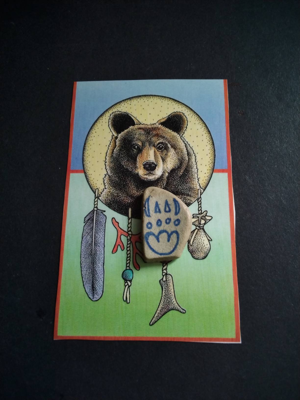 Native American Indian Runes on Sea Pottery With Divinations - Etsy UK