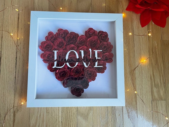 Love Shadow Box Personalized and Custom Made Perfect - Etsy