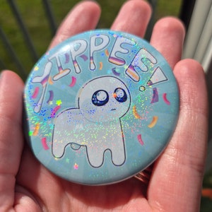 Tbh Creature Button! and Sticker - Holographic - Etsy