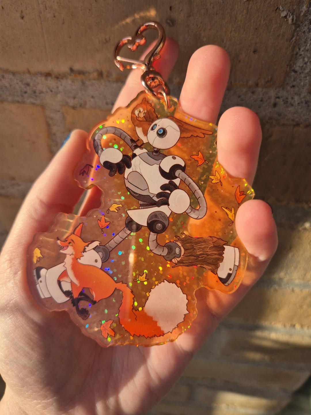 The Wild Robot Sticker and Keychain - Etsy