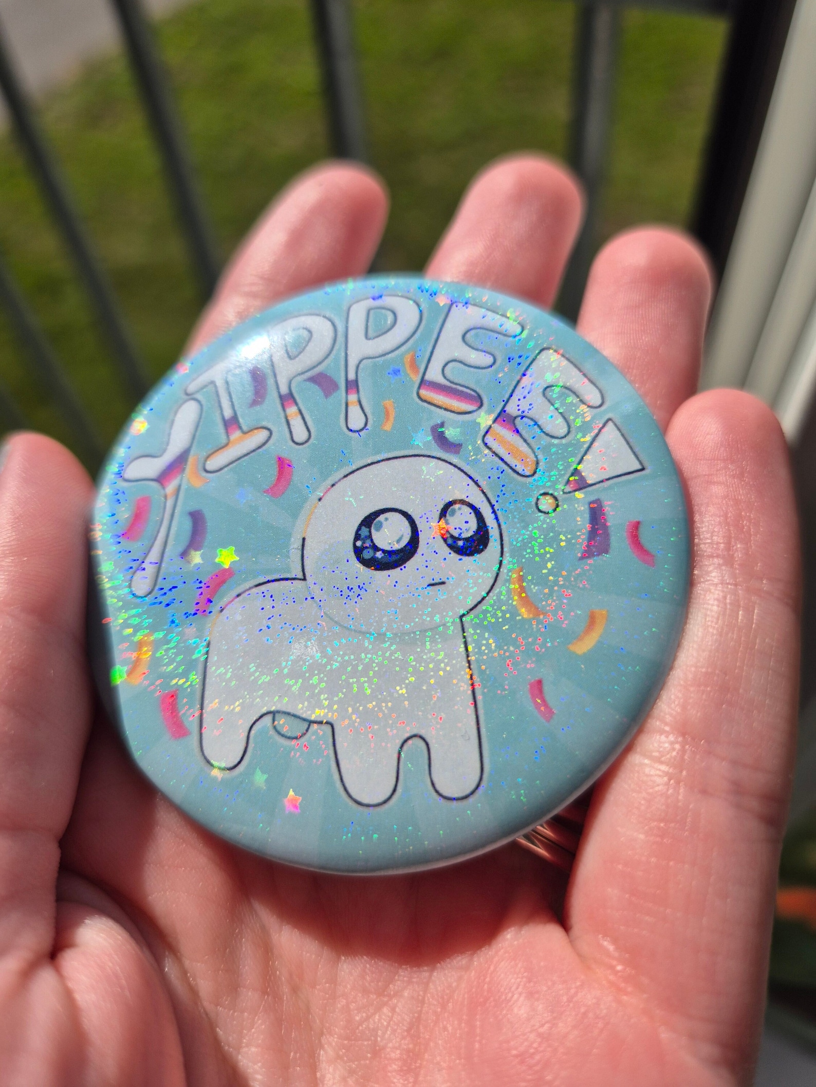 Tbh Creature Button! and Sticker - Holographic - Etsy