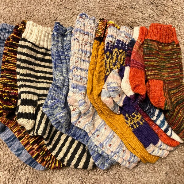 Handmade Socks - Etsy