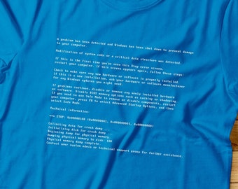 Blue Screen of Death | Etsy