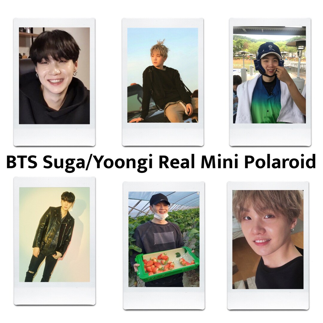 BTS Suga/yoongi Real Mini - Etsy