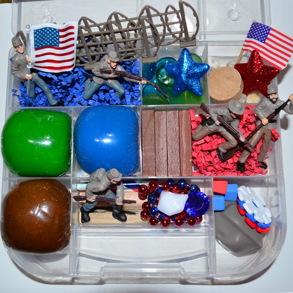 Soldier Playdough - Etsy
