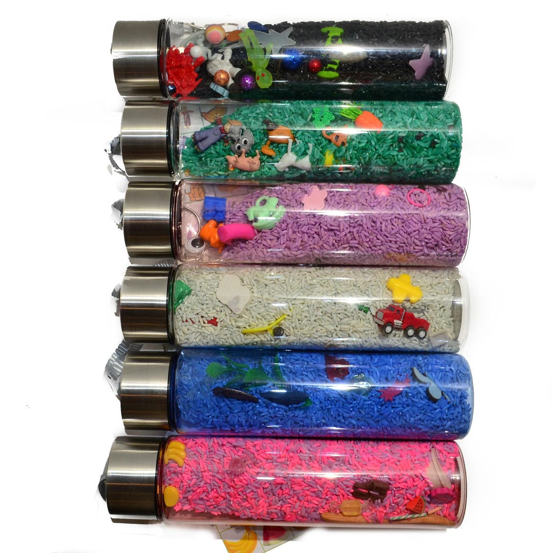 Sensory Bottle, I Spy Jar, I Spy Bottle, Calm Down Jar, Kids Travel ...