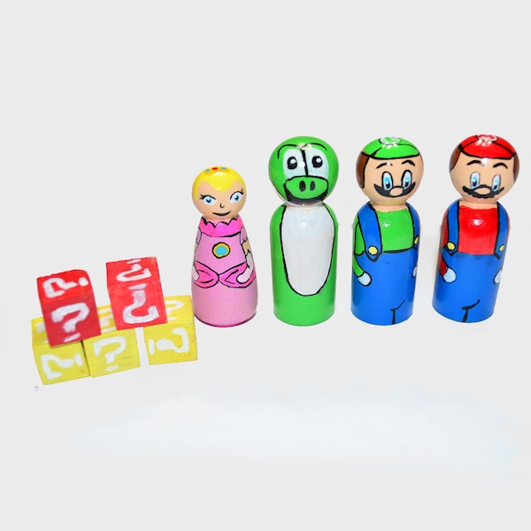 Mario Peg - Etsy