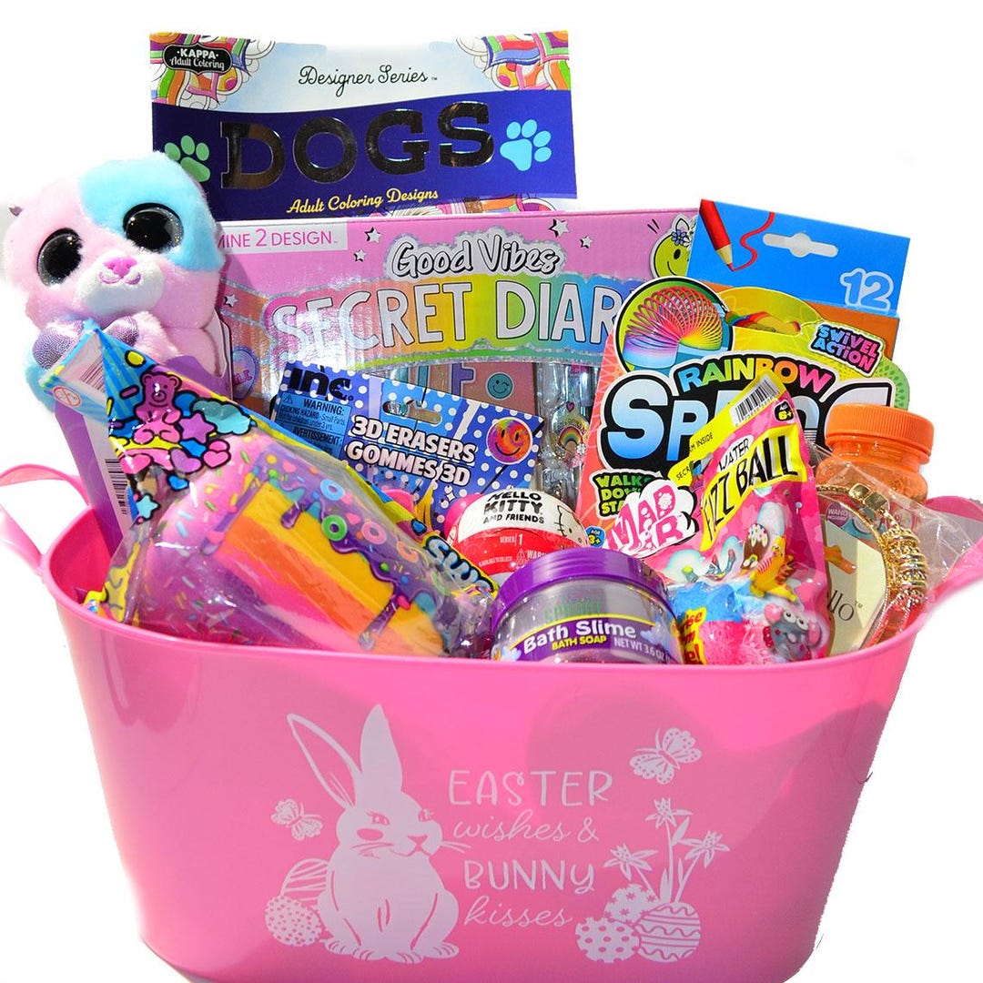 Deluxe Tween Girls Variety Easter Basket; Prefilled Easter Basket; Kids ...