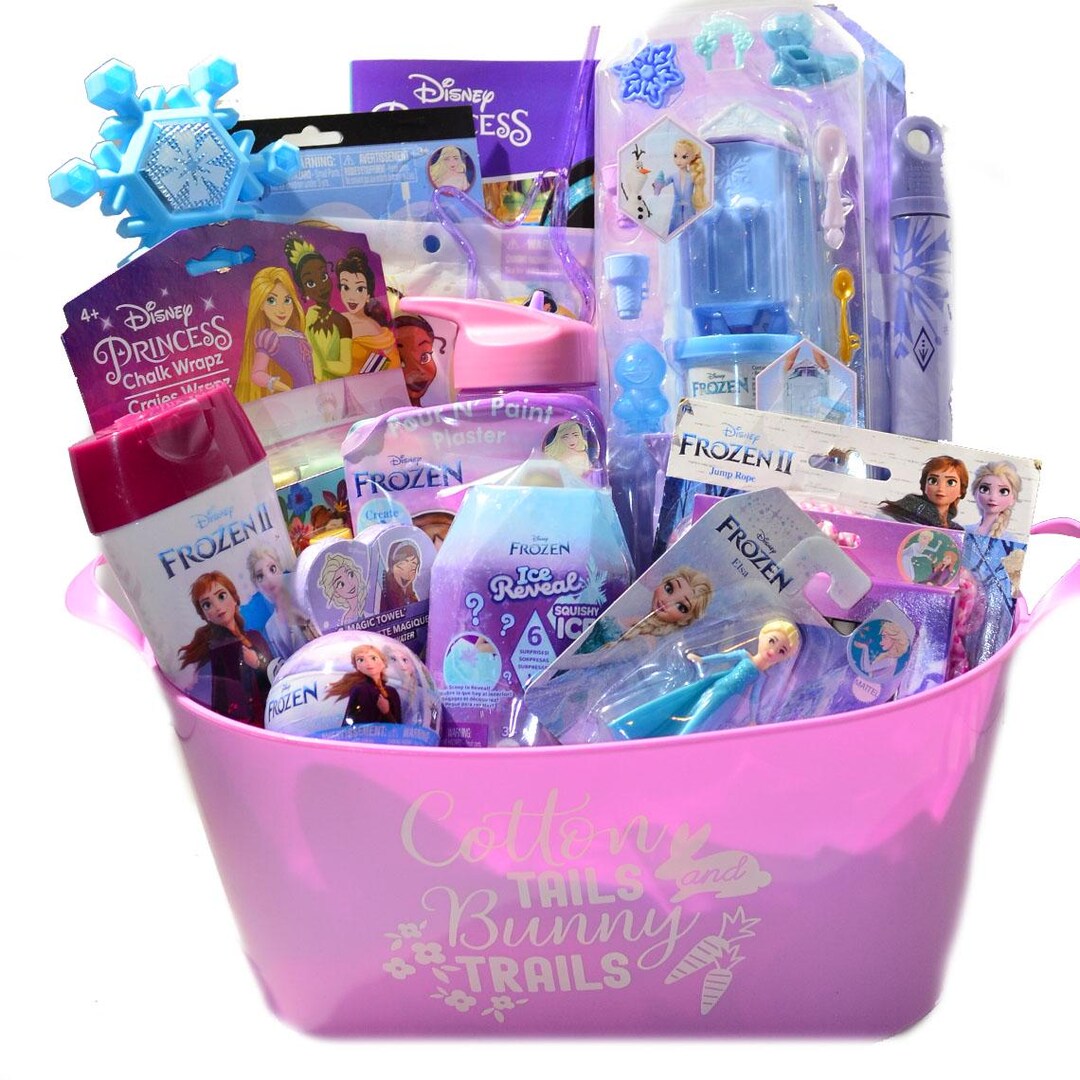 Deluxe Girls Themed Easter Basket; Prefilled Easter Basket; Kids Toy ...
