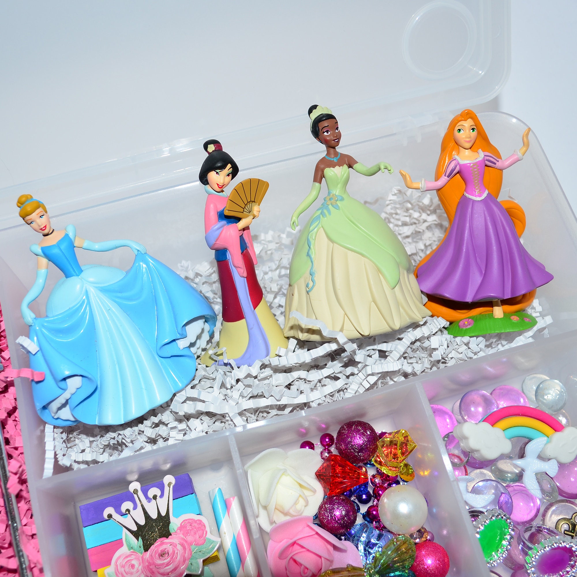 Royal Princess Playdough Kit Sensory Bin Montessori Busy - Etsy