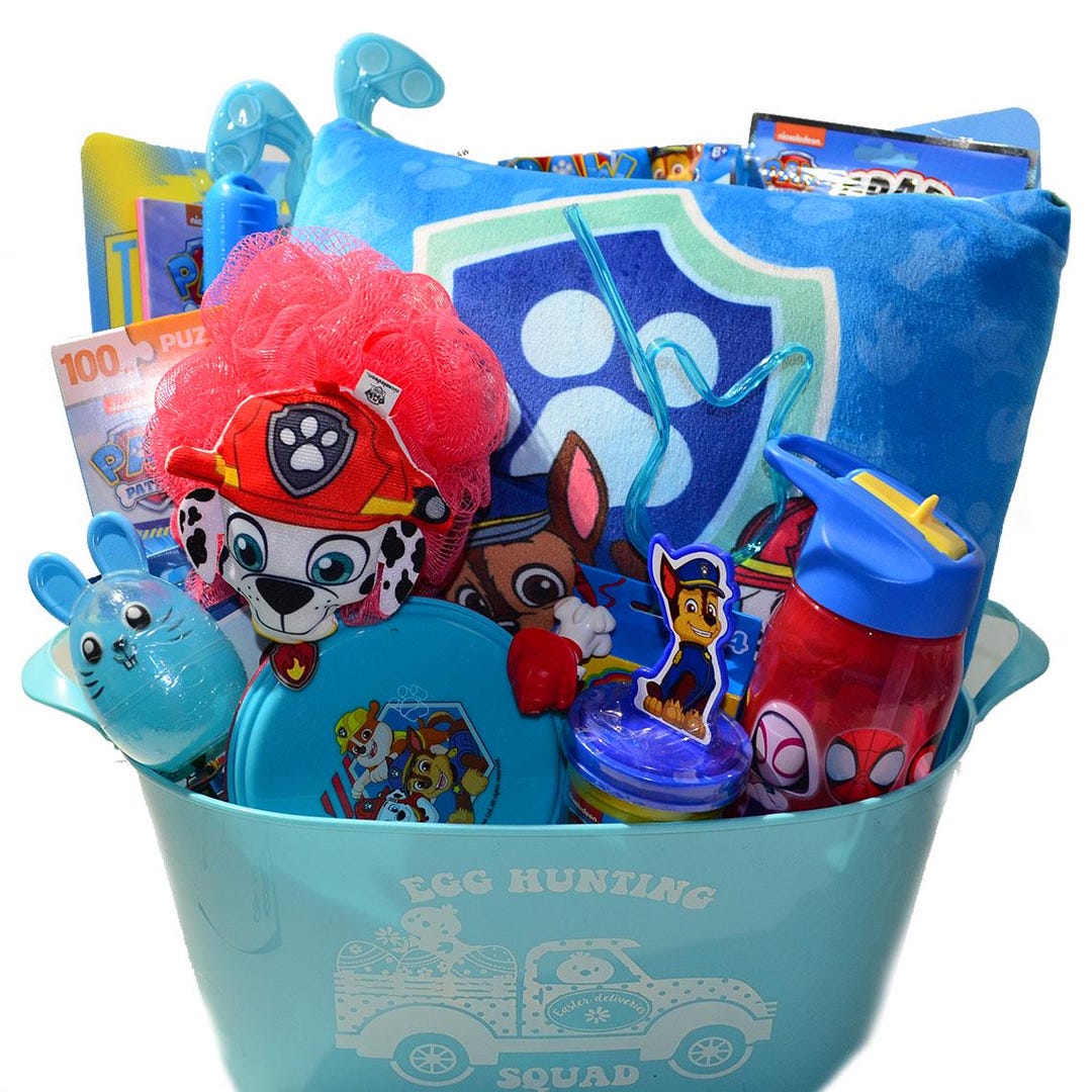 Deluxe Boys Themed Easter Basket; Prefilled Easter Basket; Kids Toy ...