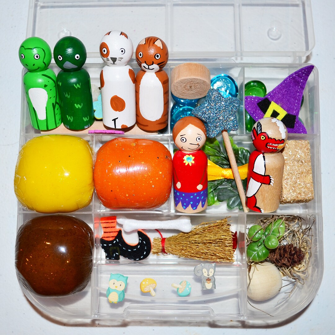 Room on the Broom Playdough Sensory Kit Playdough Kit, Themed Playdough ...