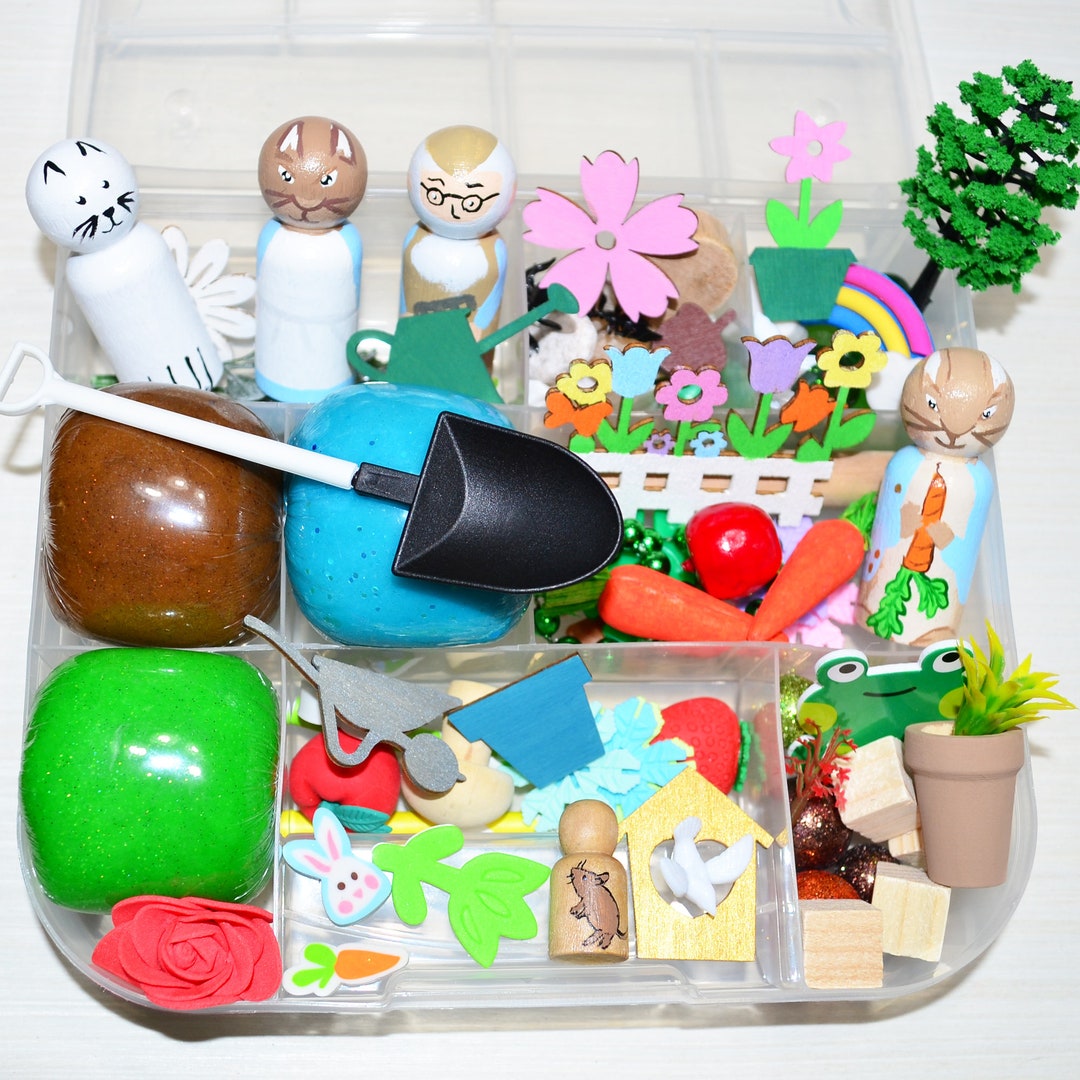 The Tale of Peter Rabbit Playdough Kit Play Dough Kit - Etsy