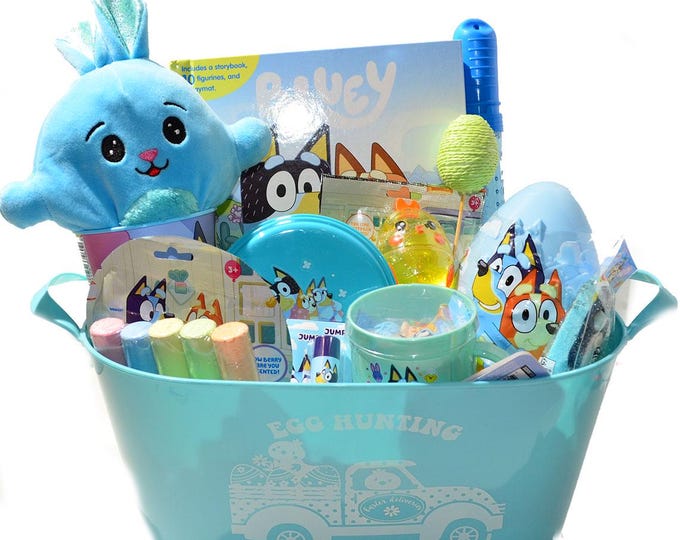Deluxe Themed Easter Basket; Prefilled Easter Basket; Kids Toy Filled ...